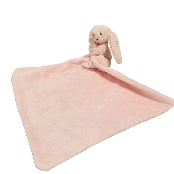 Jellycat | Toys | Jellycat Baby Pink Bunny Plush Lovey | Poshmark